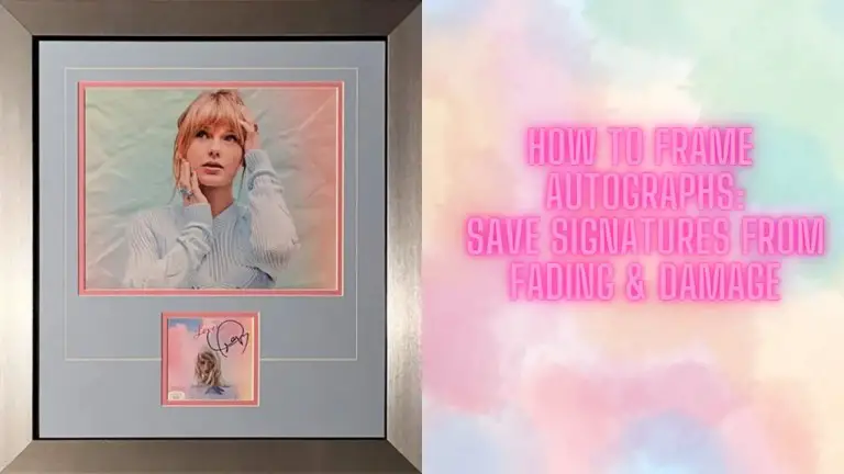 How to Frame Autographs: Save Signatures From Fading and Damage – Tales ...