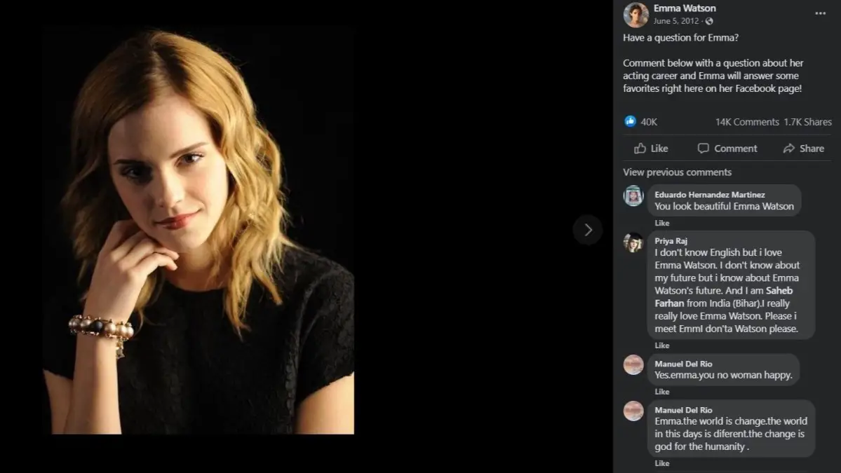 Contact Emma Watson [Address, Email, Phone, DM, and Fan Mail] – Tales ...
