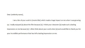 How to Write Fan Mail: Example Template and Guide – Tales From The ...