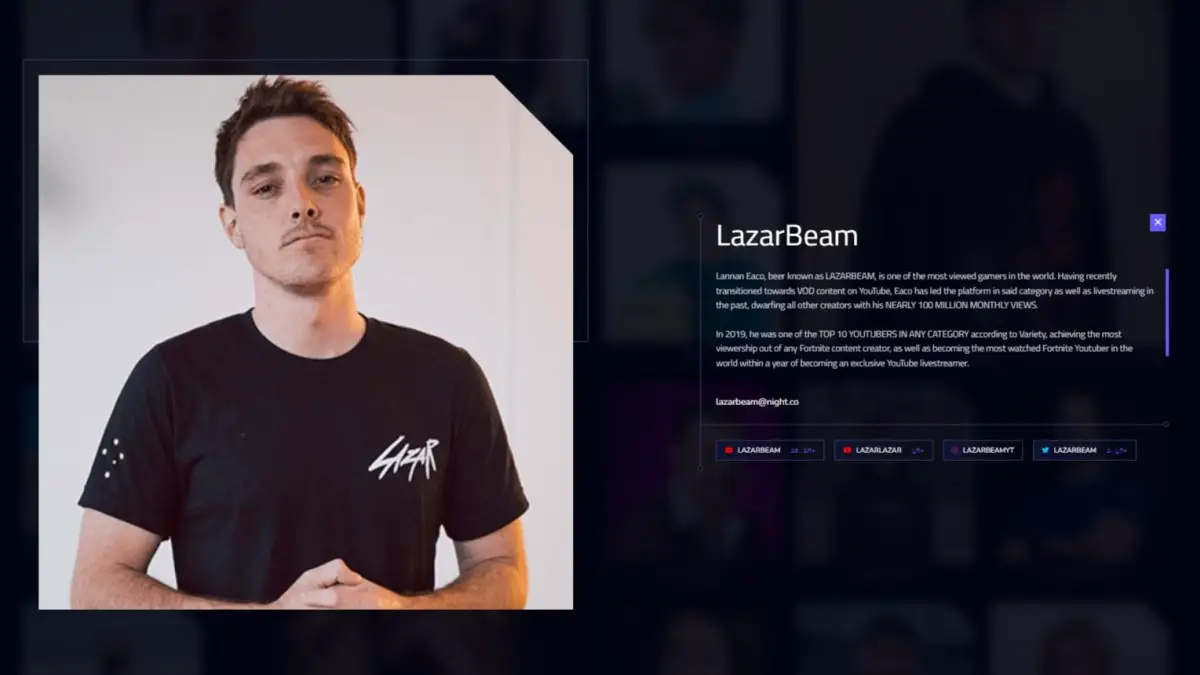 Contact LazarBeam (Lannan Neville Eacott) [Address, Email, DM] – Tales ...