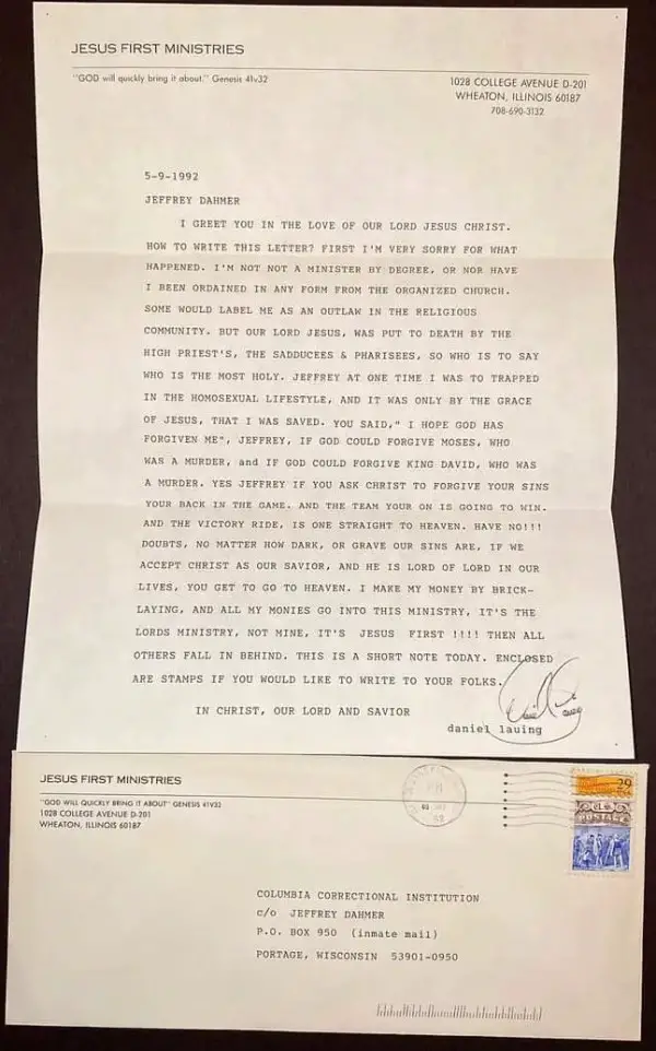 Interest in Jeffrey Dahmer Fan Mail Soars After Netflix Show – Tales ...