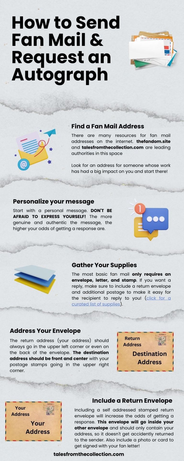 How to Write Fan Mail: Example Template and Guide – Tales From The ...