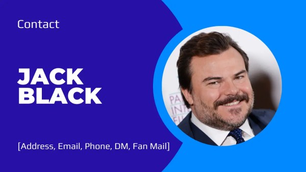 Contact Jack Black [Address, Email, Phone, DM, Fan Mail] – Tales From ...