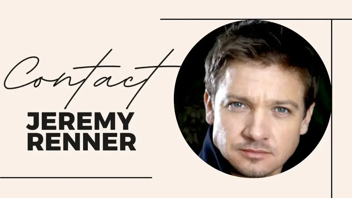 Contact Jeremy Renner [Address, Email, Phone, DM, Fan Mail] – Tales ...