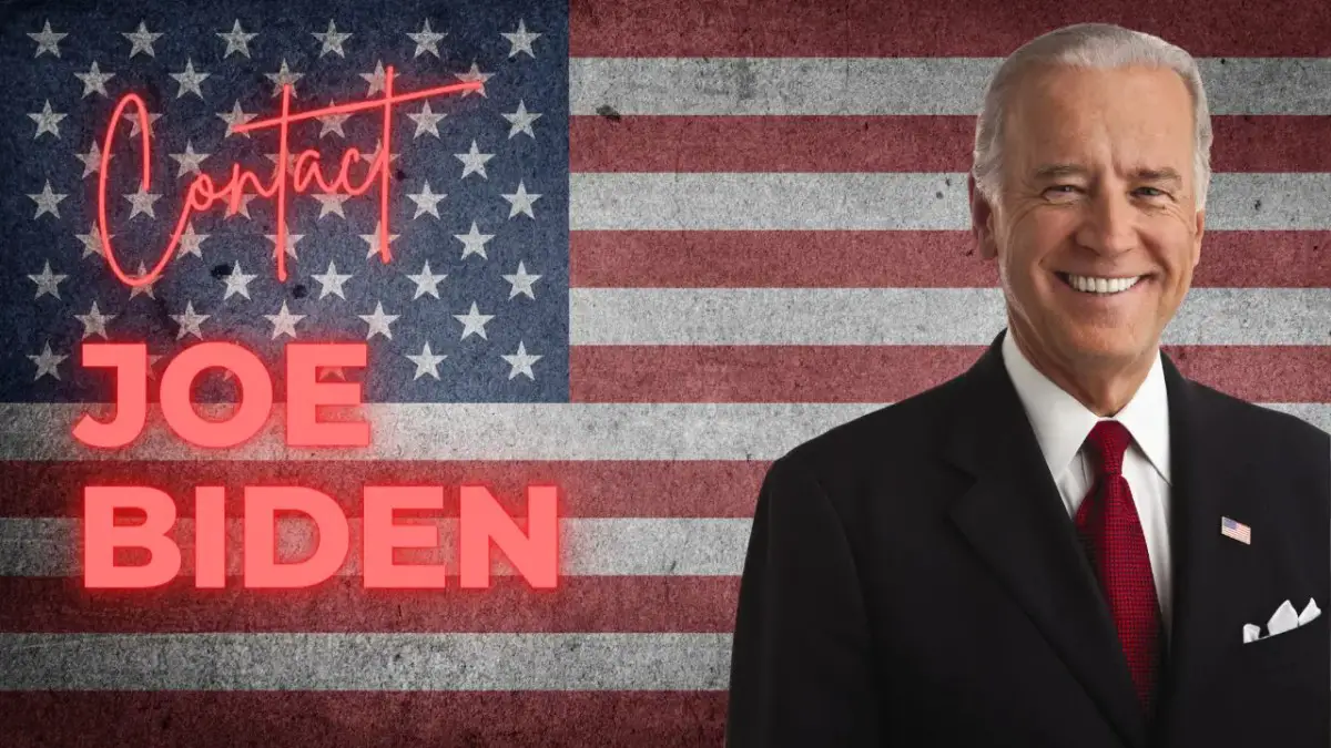Contact President Joe Biden [Address, Email, Phone, DM, Fan Mail ...