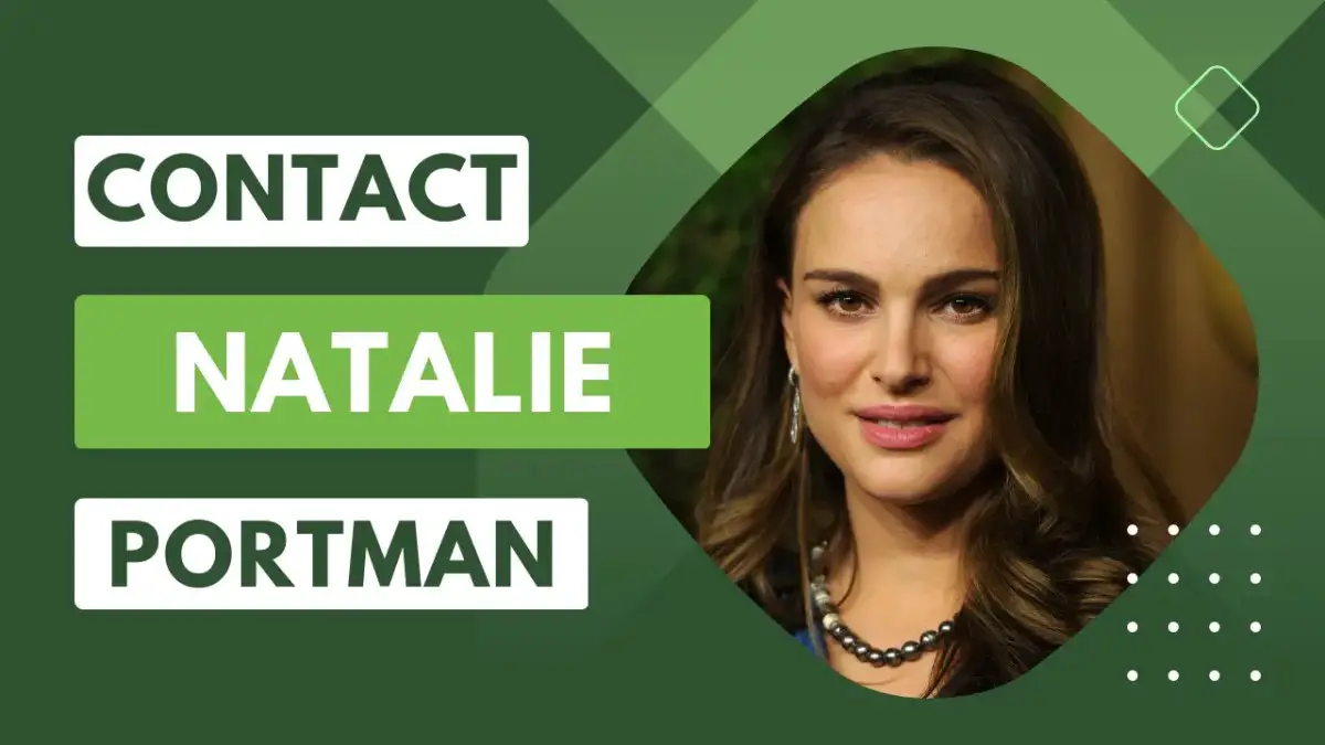 Contact Natalie Portman [Address, Email, Phone, DM, Fan Mail] – Tales ...
