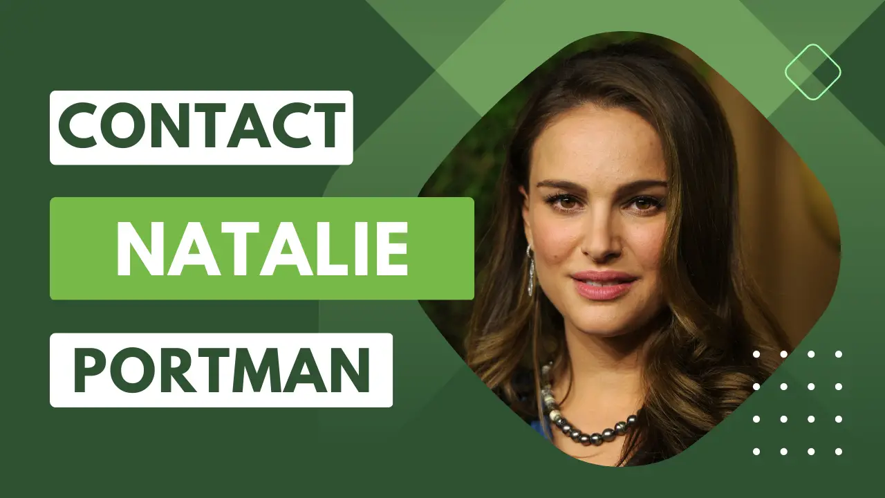 Contact Natalie Portman [Address, Email, Phone, DM, Fan Mail] – Tales ...