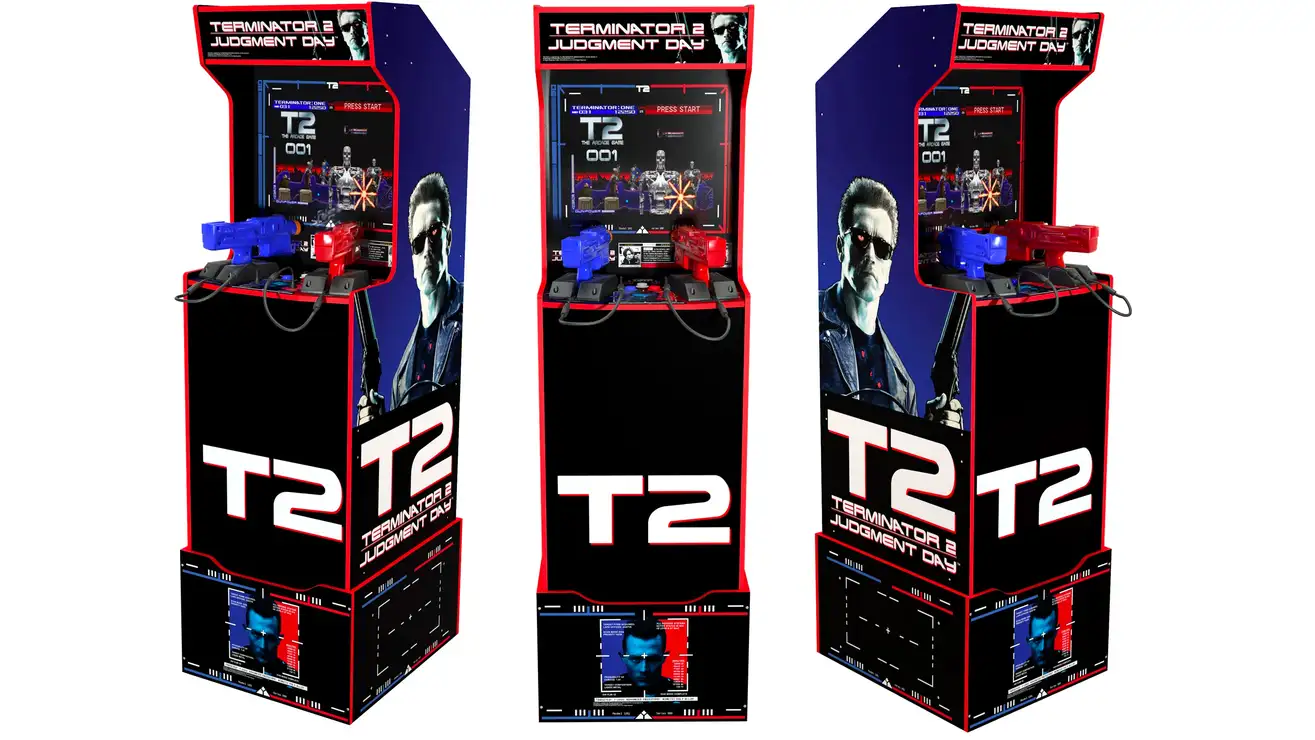 Terminator 2 Arcade side-by-side – Tales From The Collection