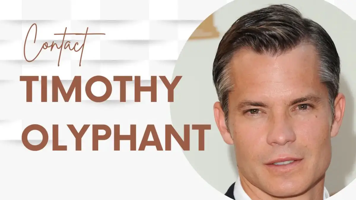Contact Timothy Olyphant [Address, Email, Phone, DM, Fan Mail] – Tales From The Collection