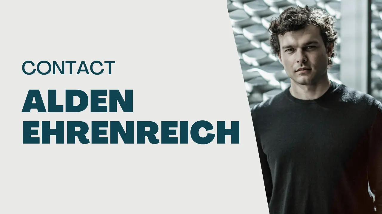 Contact Alden Ehrenreich [Address, Email, Phone, DM, Fan Mail] – Tales ...