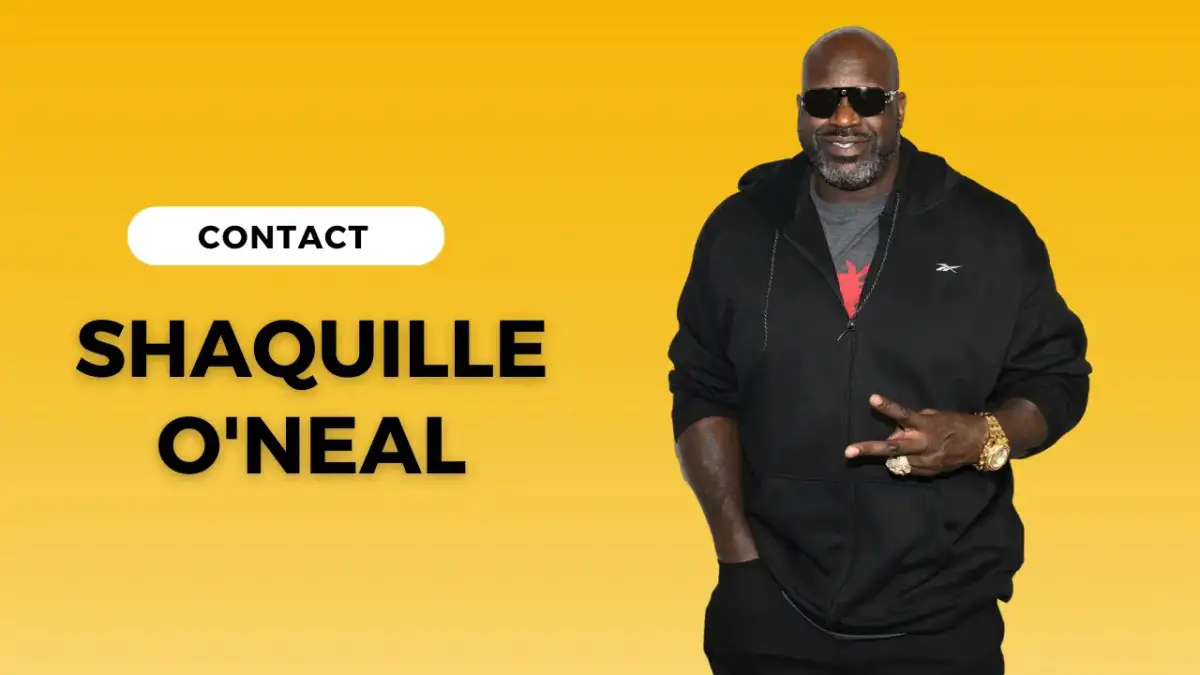 Contact Shaquille O’Neal [Address, Email, Phone, DM, Fan Mail] – Tales ...