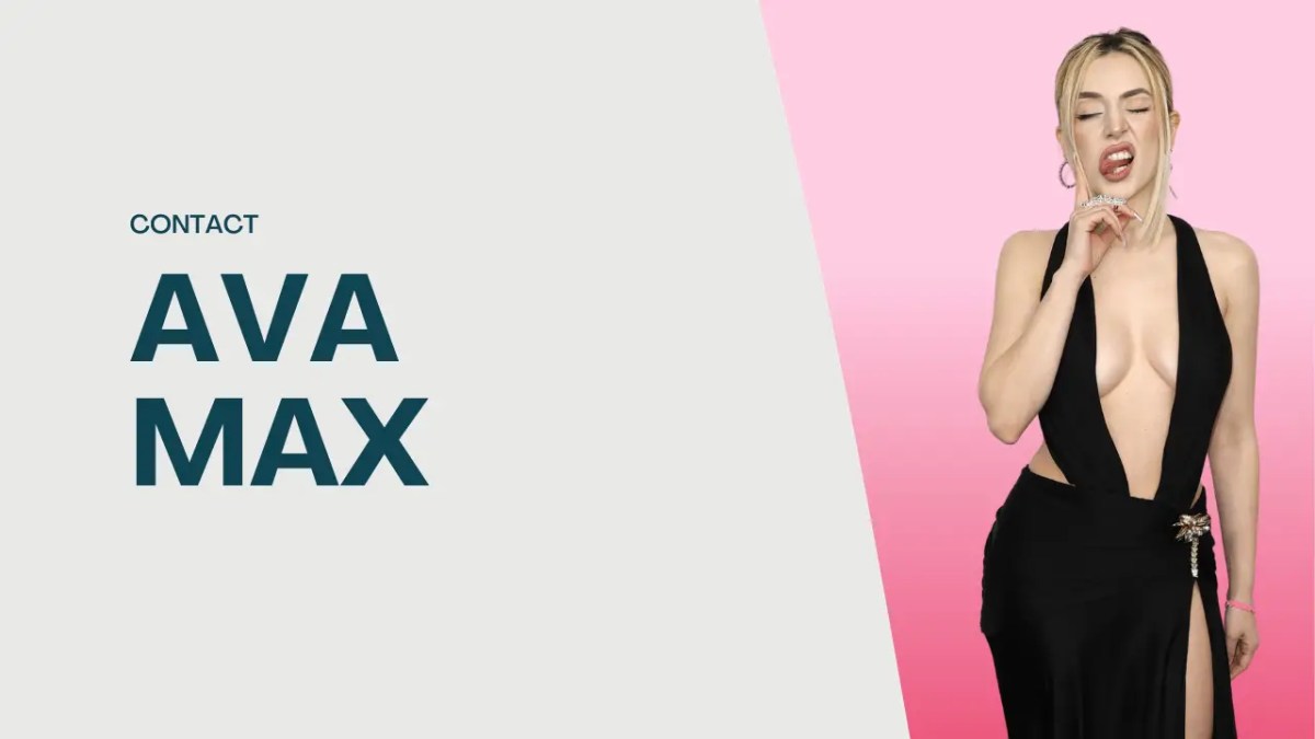 Contact Ava Max [Address, Email, Phone, DM, Fan Mail] – Tales From The Collection