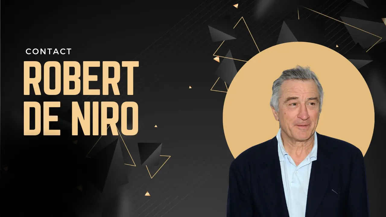 Contact Robert De Niro [Address, Email, Phone, DM, Fan Mail] – Tales From The Collection