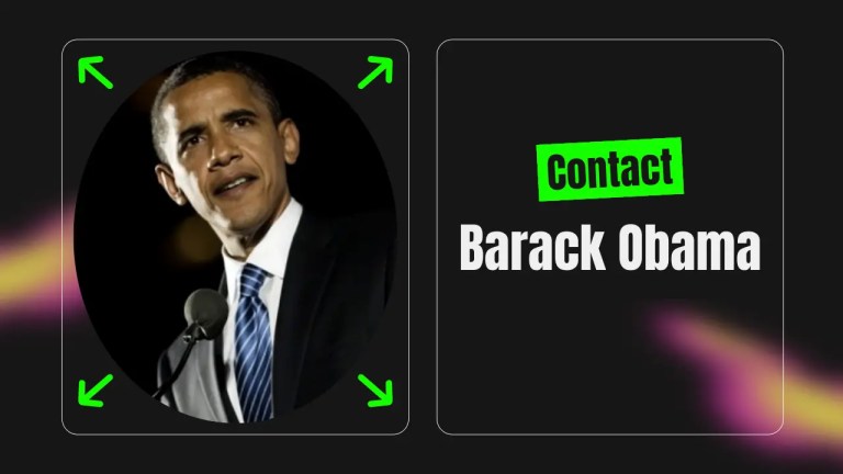 Contact Barack Obama [Address, Email, Phone, DM, Fan Mail] – Tales From ...