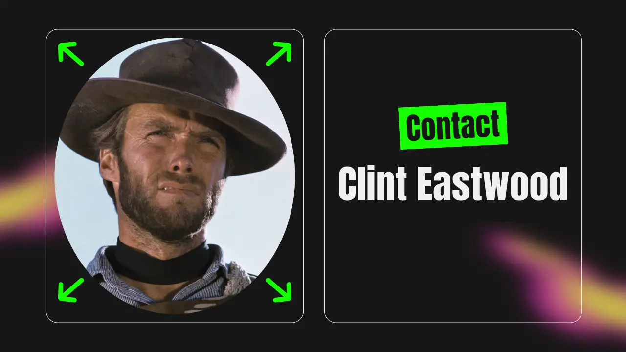 Contact Clint Eastwood [Address, Email, Phone, DM, Fan Mail] – Tales ...