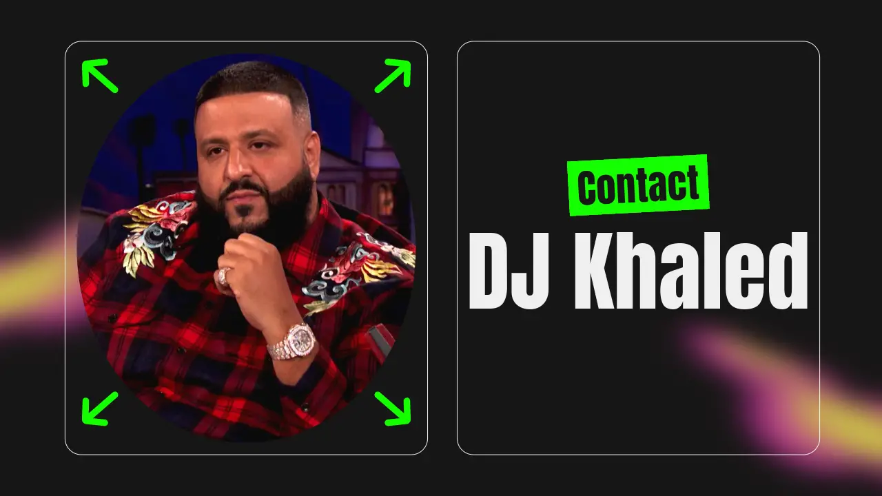 Contact DJ Khaled [Address, Email, Phone, DM, Fan Mail] – Tales From The Collection