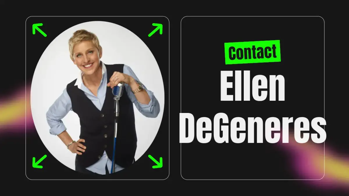 Contact Ellen DeGeneres [Address, Email, Phone, DM, Fan Mail] – Tales ...