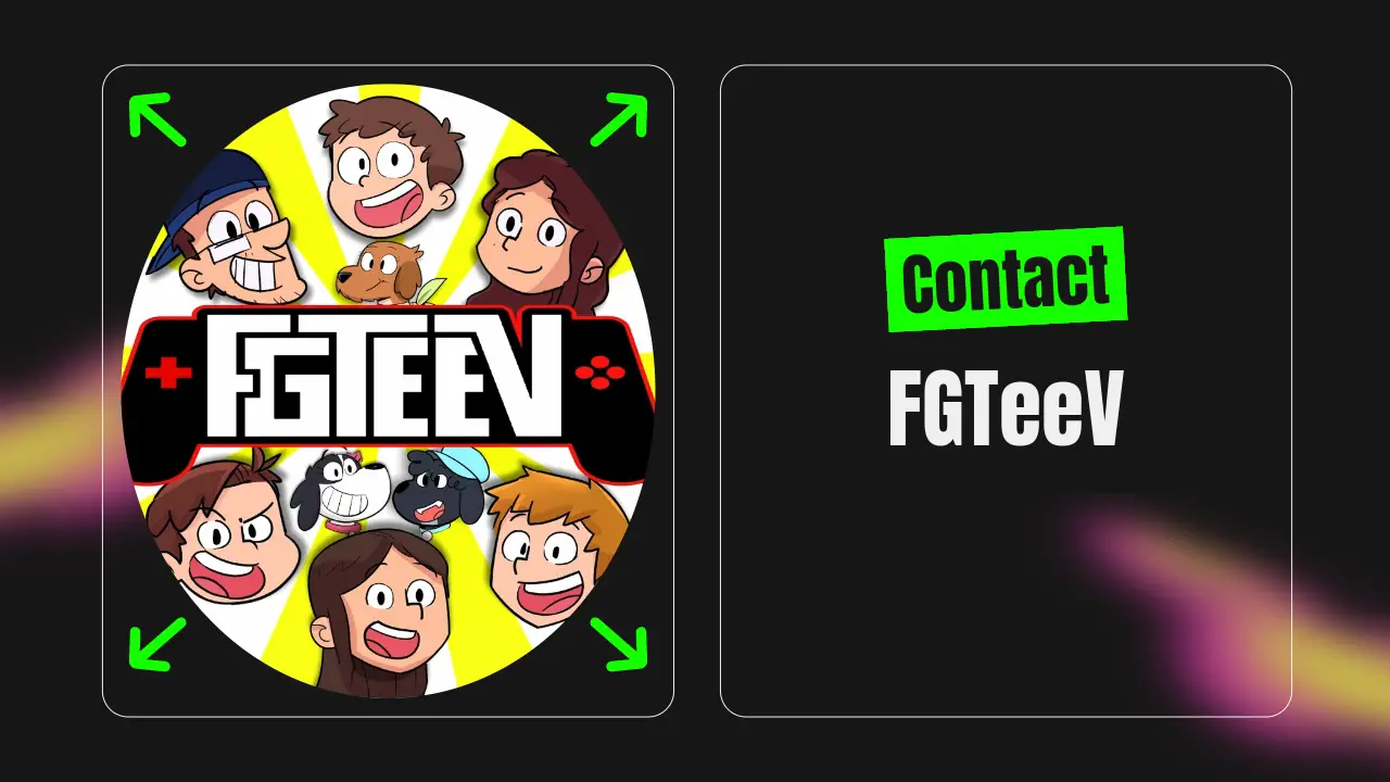 Contact FGTeeV [Address, Email, Phone, DM, Fan Mail] – Tales From The ...
