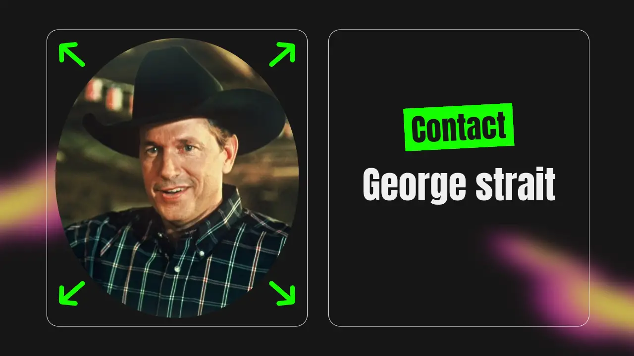 Contact George Strait [Address, Email, Phone, DM, Fan Mail] – Tales ...