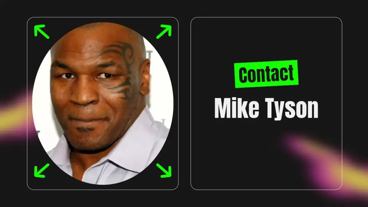 Contact Mike Tyson [Address, Email, Phone, DM, Fan Mail] – Tales From ...