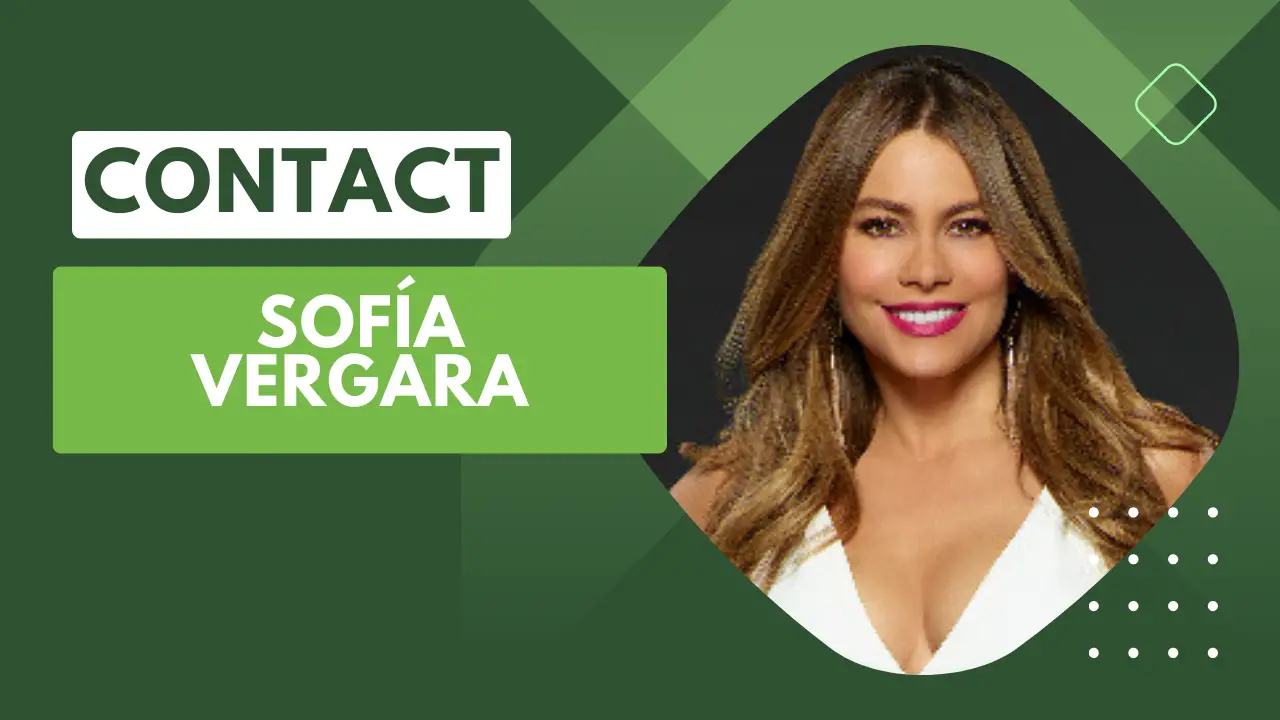Contact Sofía Vergara [Address, Email, Phone, DM, Fan Mail] – Tales From The Collection