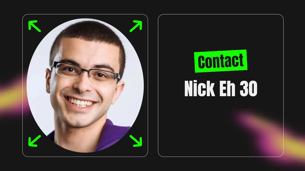 Contact Nick Eh 30 [Address, Email, Phone, DM, Fan Mail] – Tales From ...
