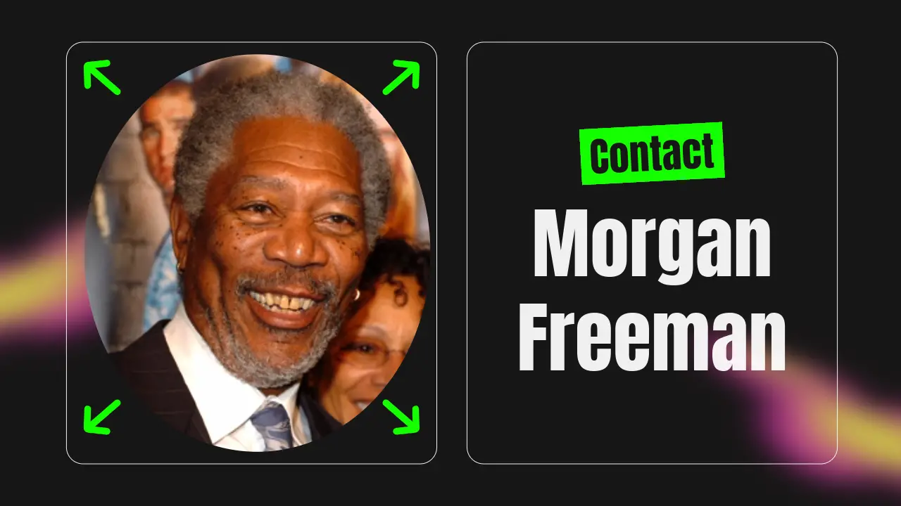 Contact Morgan Freeman [Address, Email, Phone, DM, Fan Mail] – Tales From The Collection