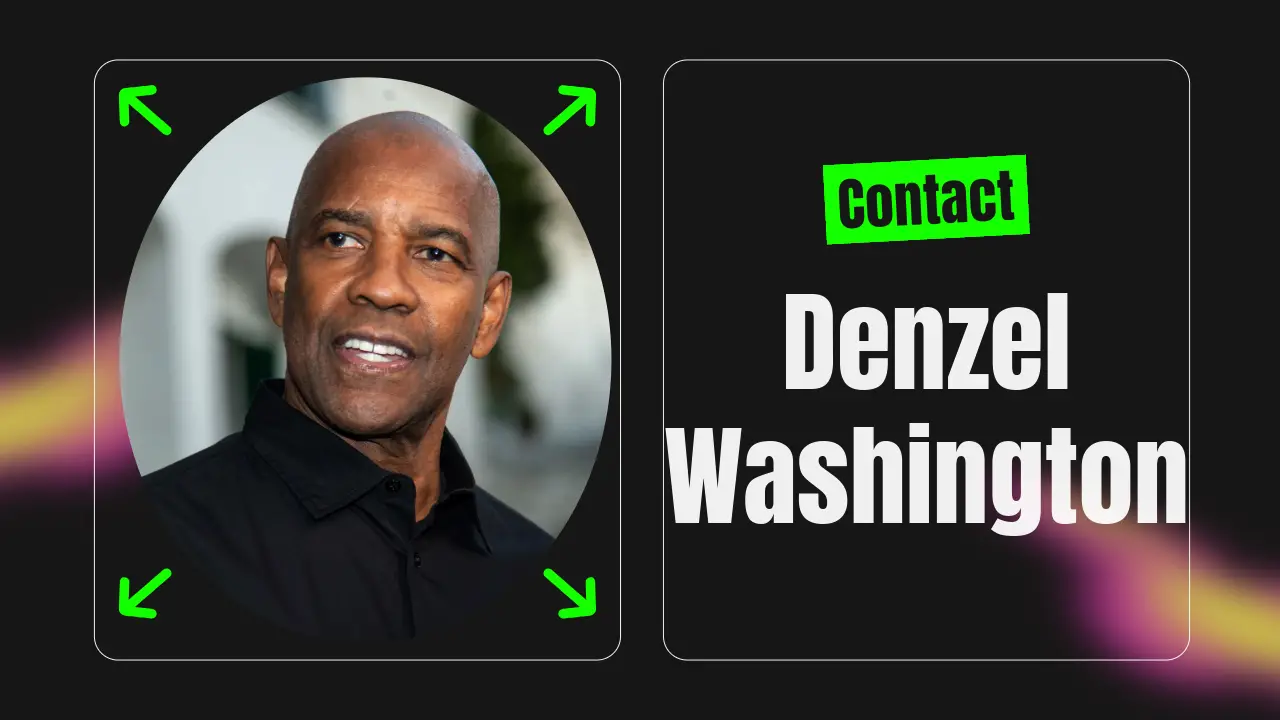 Denzel Washington Contact Info: [Fan Mail, Business, Autographs, & More] – Tales From The Collection