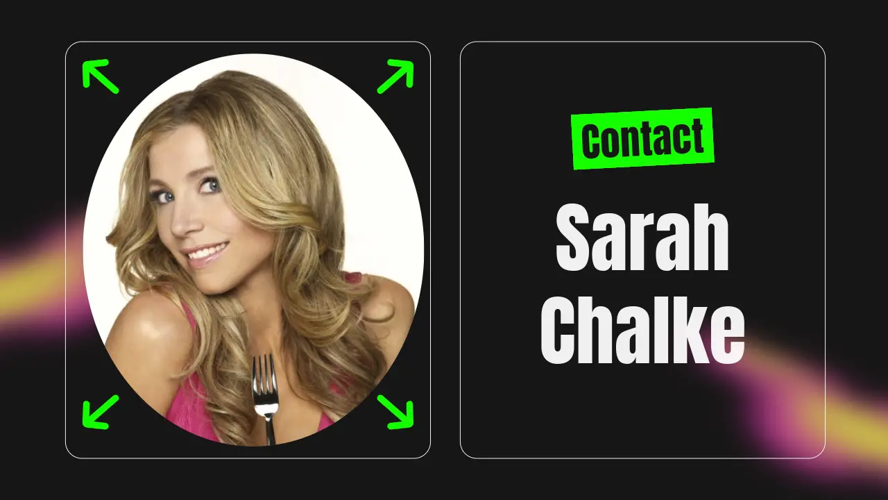 Contact Sarah Chalke – Tales From The Collection