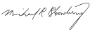 128px-Michael_Bloomberg_Signature.svg – Tales From The Collection