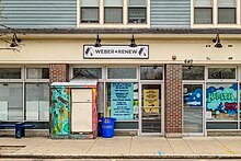 Project Weber/RENEW office at 640 Broad Street in Providence.