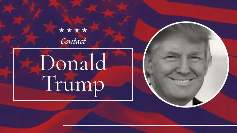 Donald Trump Contact Info: [Fan Mail, Business, Autographs, & More ...