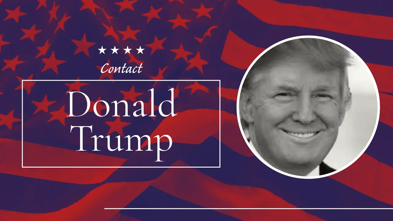 Donald Trump Contact Info: [Fan Mail, Business, Autographs, & More ...