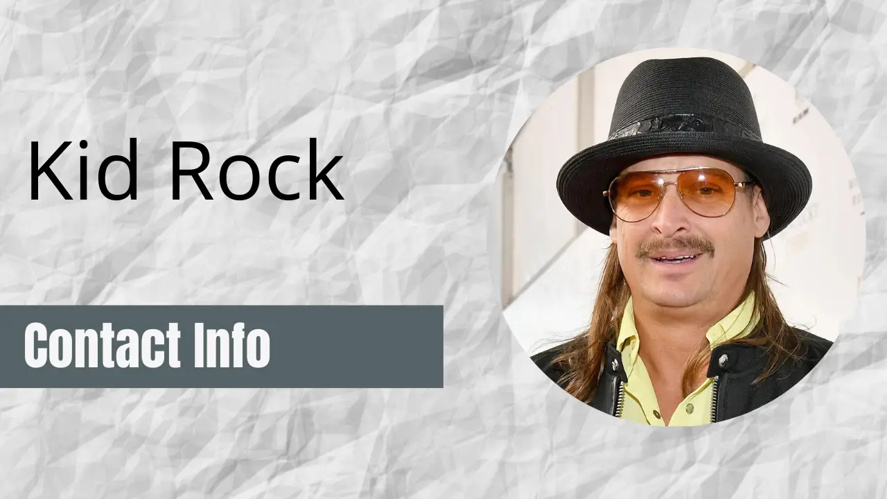 Kid Rock Contact Info: [Fan Mail, Business, Autographs, & More] – Tales ...
