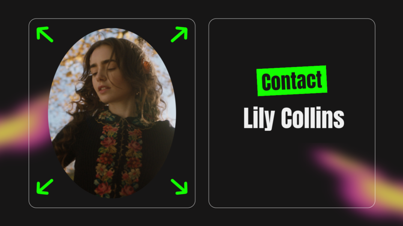 Lilly Collins Contact Info: [Fan Mail, Business, Autographs, & More ...