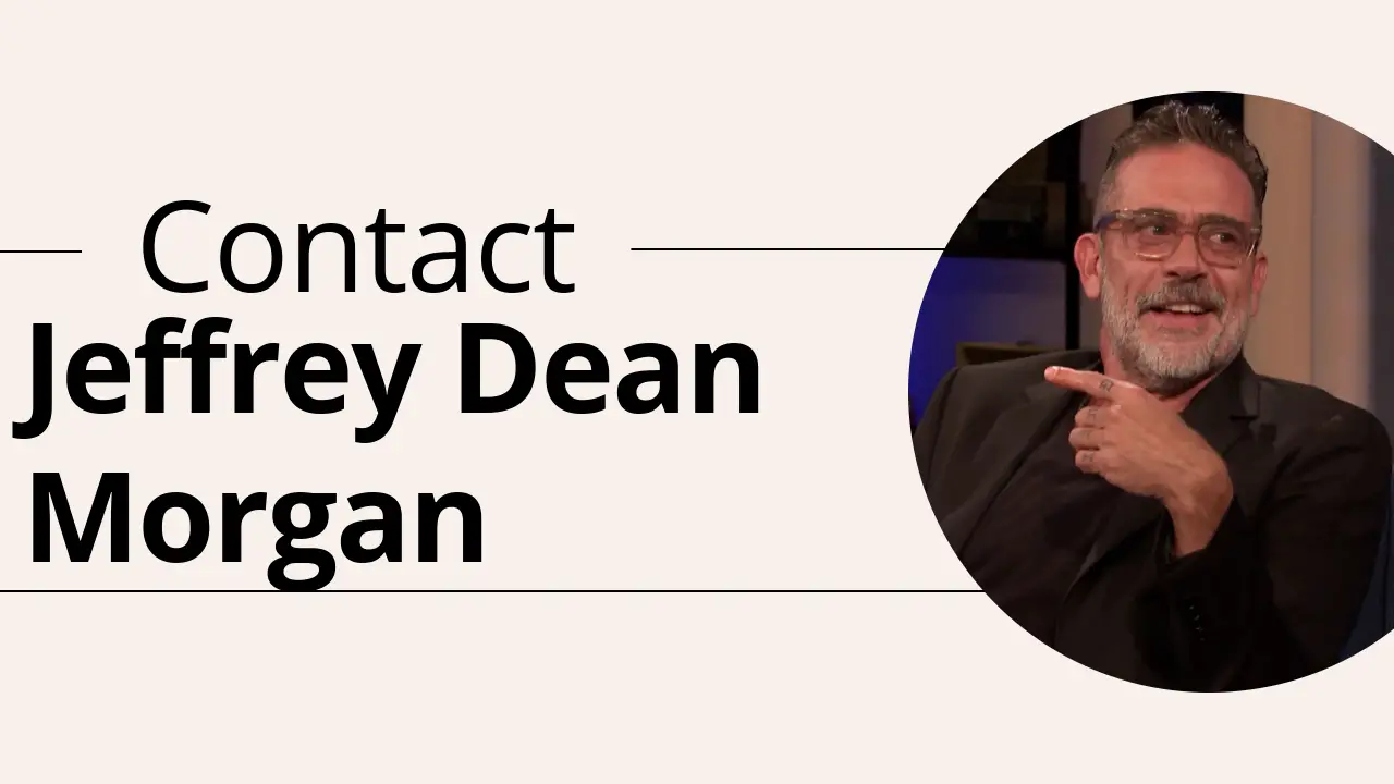 Jeffrey Dean Morgan Contact Info: [Fan Mail, Business, Autographs ...