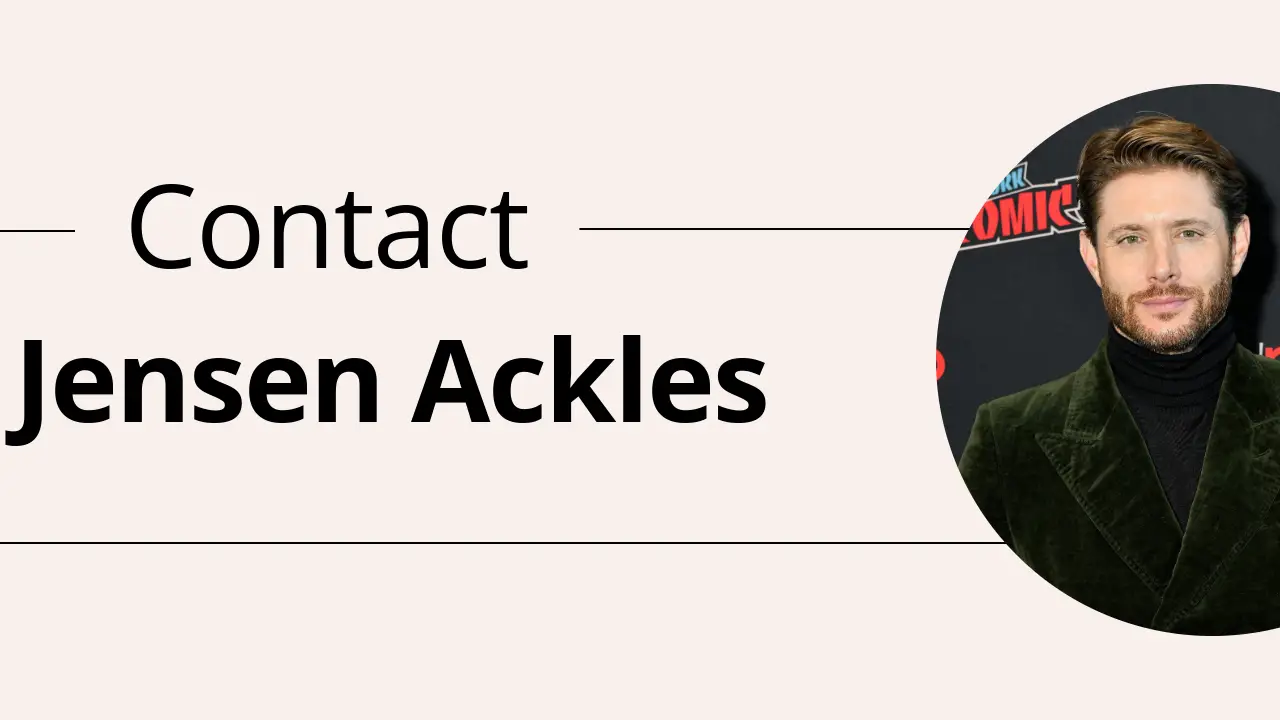 Jensen Ackles Contact Info: [Fan Mail, Business, Autographs, & More ...