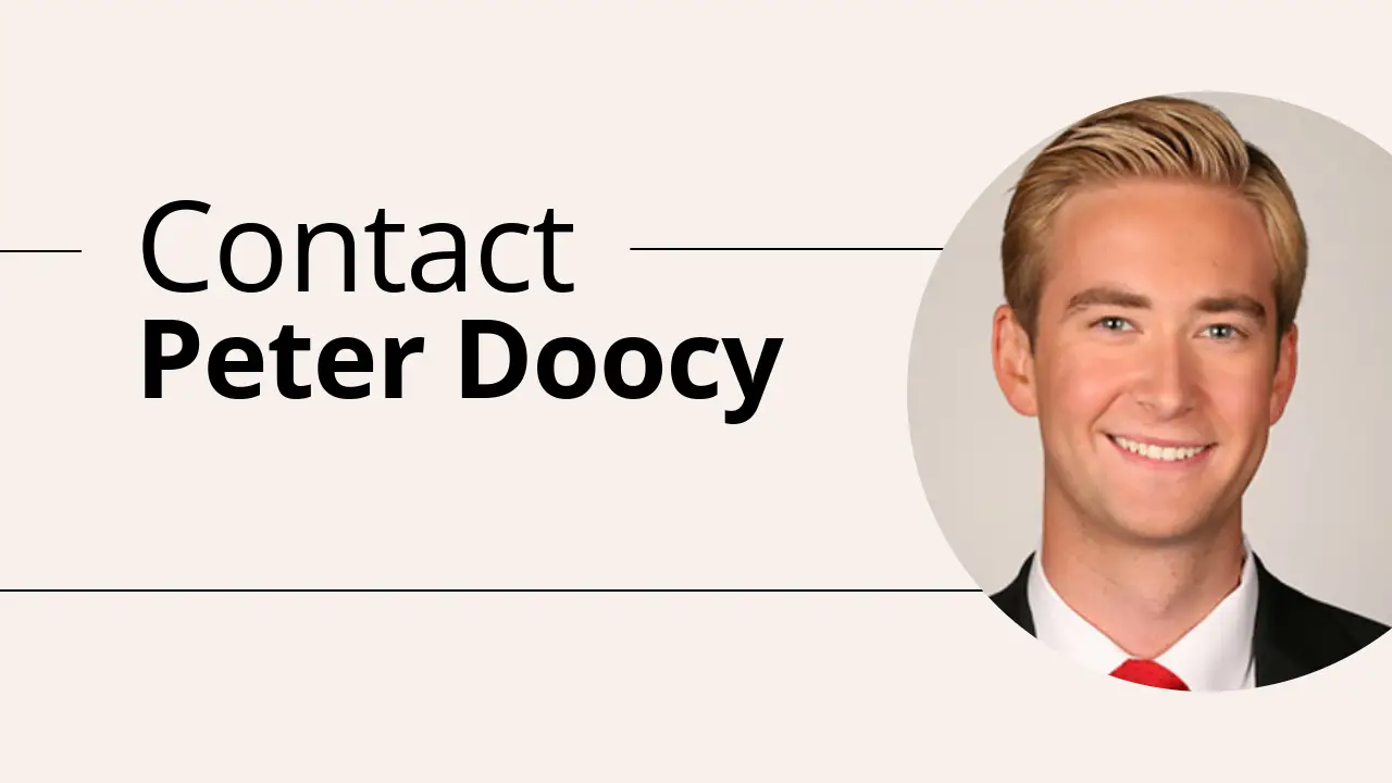 Peter Doocy Contact Info: [Fan Mail, Business, Autographs, & More ...