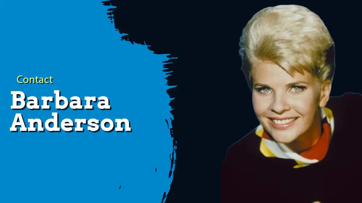 Barbara Anderson Contact Info: [Fan Mail, Business, Autographs, & More ...