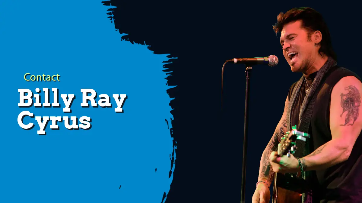 Billy Ray Cyrus Contact Info: [Fan Mail, Business, Autographs, & More ...