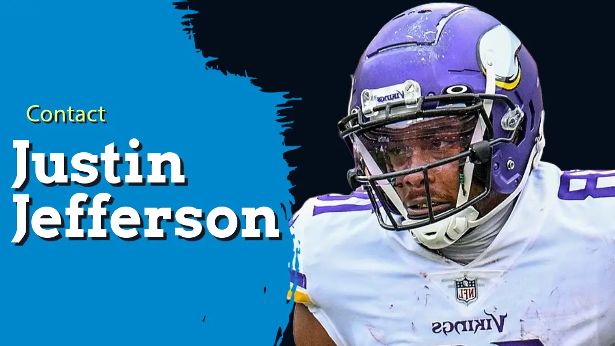 Justin Jefferson Contact Info: [Fan Mail, Business, Autographs, & More] – Tales From The Collection