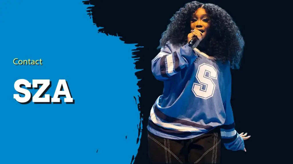 SZA Contact Info: [Fan Mail, Business, Autographs, & More] – Tales From ...
