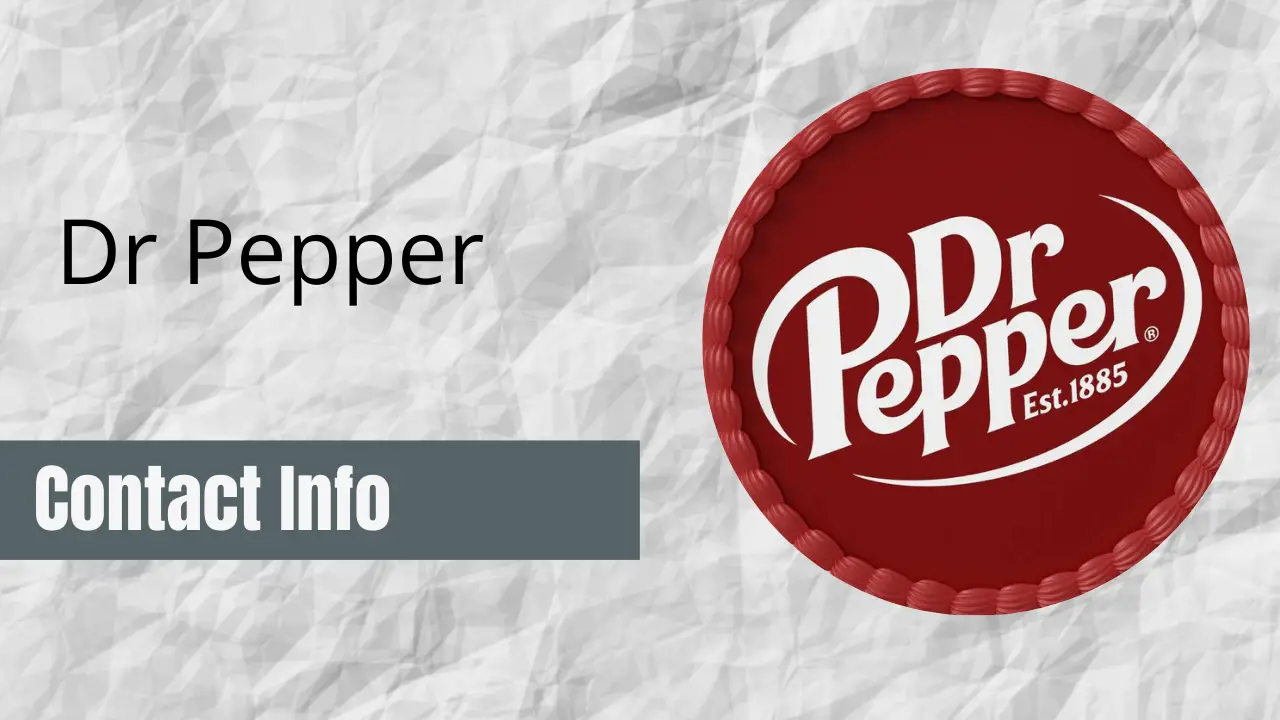 Dr Pepper Contact Info: [Fan Mail, Business, Autographs, & More ...