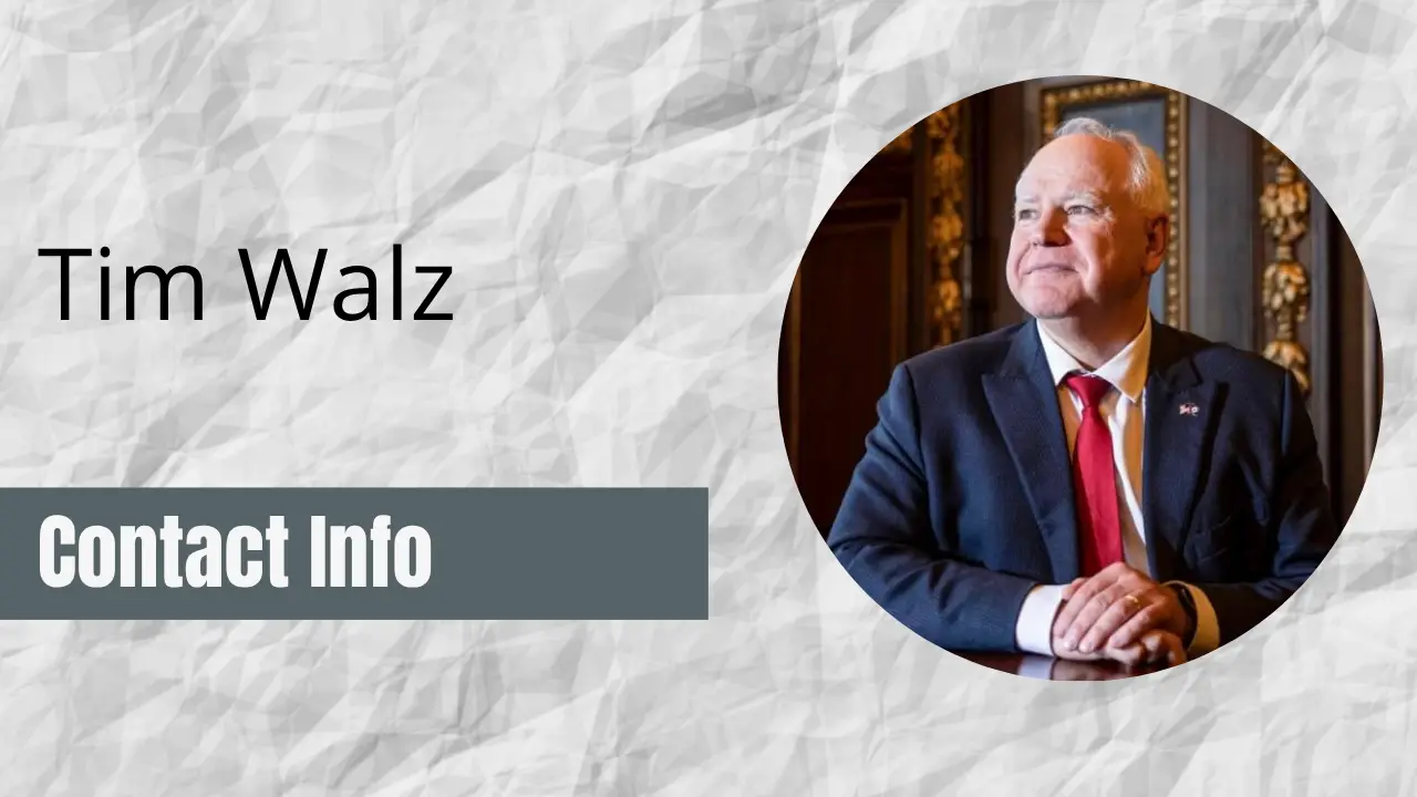 Tim Walz Contact Info: [Fan Mail, Business, Autographs, & More] – Tales From The Collection