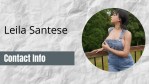 Leila Santese Contact Info Fan Mail Business Autographs More